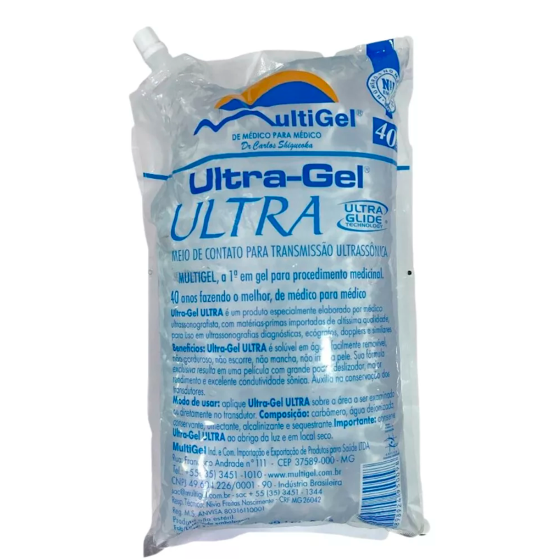 Gel para Ultrassom Transparente 5Kg Multigel - SouSuper