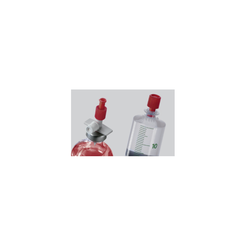 Tampa Oclusora Combi Red Luer Macho e Fêmea c/250 B.Braun - SouSuper
